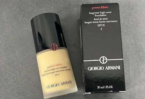 Тональный крем giorgio armani power fabric