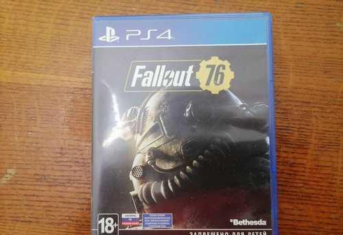 Fallout 76 ps4 игра диск