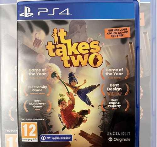 It takes two ps4 диск