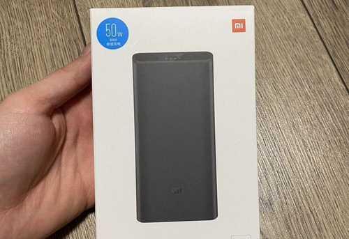 Аккумулятор Xiaomi Power Bank 20000 черный