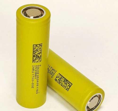 Аккумуляторы Dmegc 21700 INR 4000(45А) и 5000mah