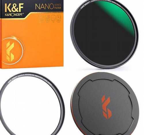 Фильтр магнитный K&F nano X ND64 58 мм