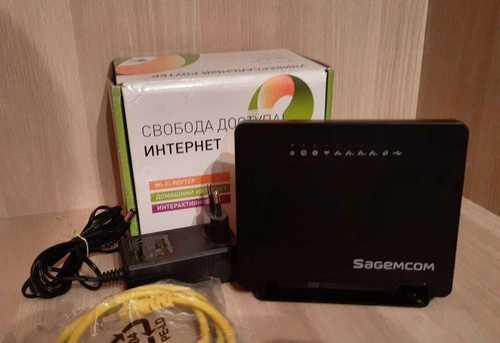 Wifi роутер Ростелеком Sagemcom Fst 2804 v7