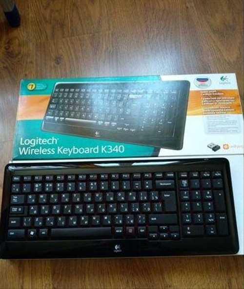 Клавиатура беспроводная logitech k340