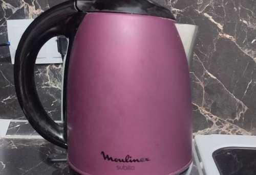 Чайник электрический moulinex 1,7 л