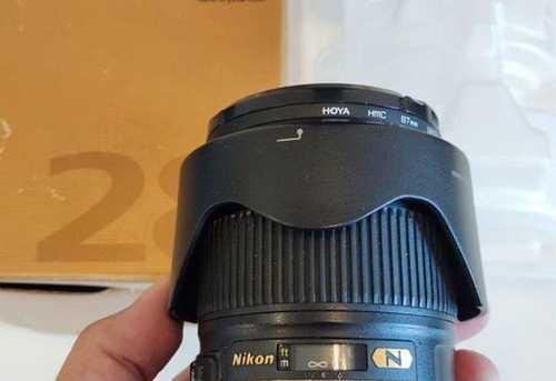 Nikon 28mm f 1.8G af s