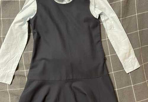 Школьное платье/сарафан смена 152 см новый