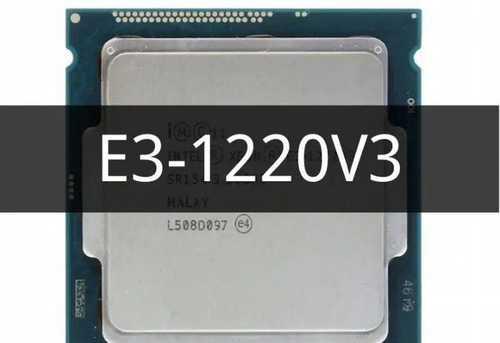 Процессор intel xeon e3 1220v3; (i5 4440)