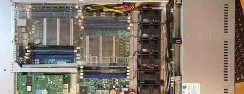 Сервер Supermicro 6017R-WRF 2x2630v2 128Gb 10g/lan