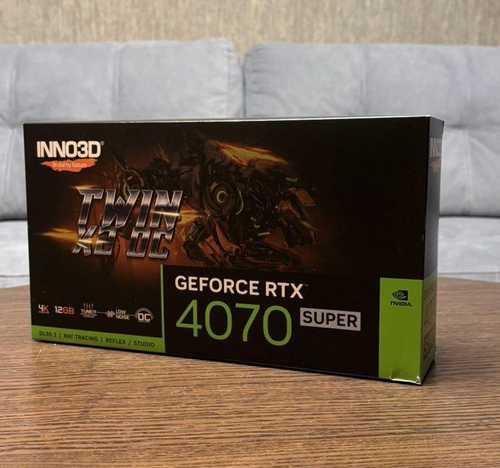 Видеокарта RTX 4070 Super inno3D