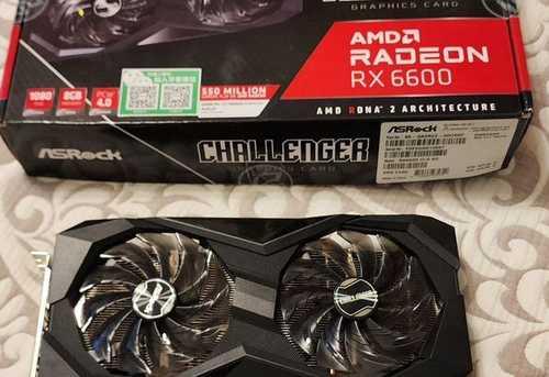 Видеокарта ASRock AMD Radeon RX 6600 8GB