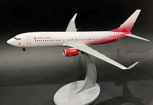 Модель самолета boeing 737 Россия Rossiya