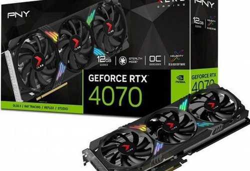 Видеокарта PNY GeForce RTX 4070 XLR8 epic-X OC