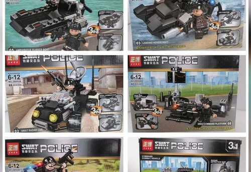 Lego полицейская техника конструктор
