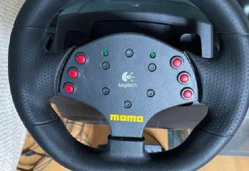 Игровой руль logitech momo racing