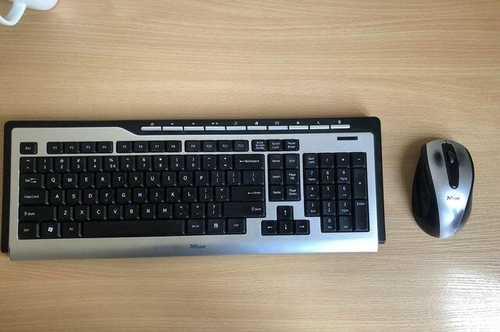Беспроводная клавиатура и мышь Trust