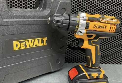 Шуруповерт DeWalt 21v с набором бит