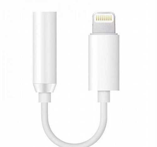 Аудио переходник для iPhone Lightning Aux 3.5 Jack