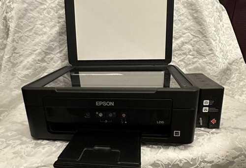 Цветной принтер epson с снпч