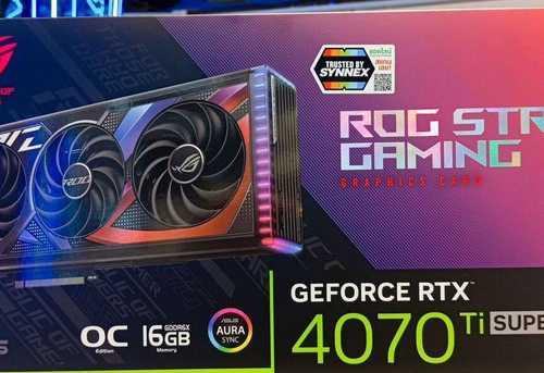 Asus Rog Strix Gaming GeForce RTX 4070Ti Super 16G