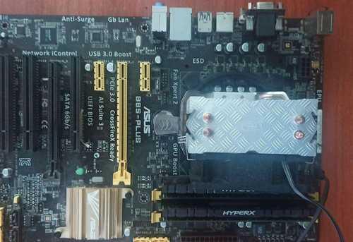 Сборка i3-4150 + asus b85 plus + 16gb RAM