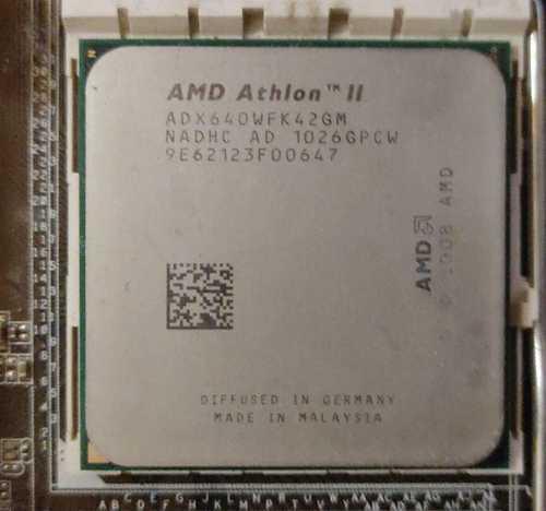 Процессор amd athlon ll x4 640