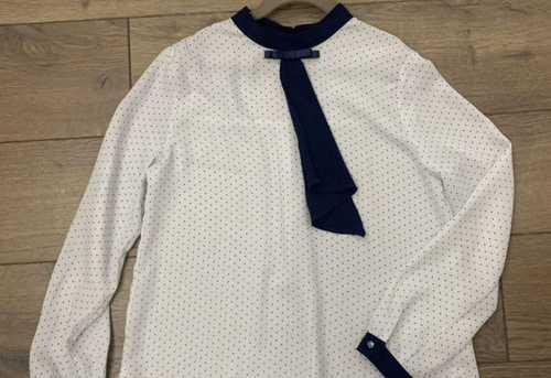 Блуза нарядная легкая под шелк 140