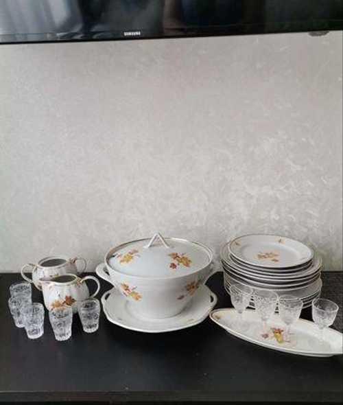 Набор столовой посуды СССР дулево