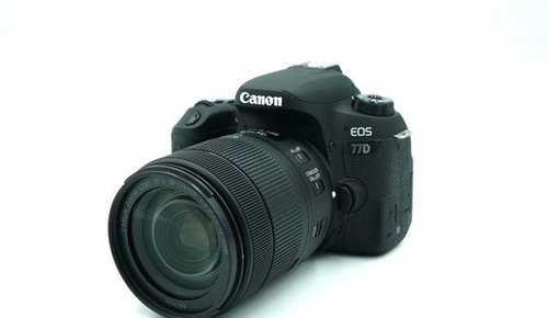 Canon EOS 77D Kit EF-S 18-135mm (состояние 5)