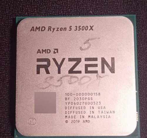 Процессор ryzen 5 3500x