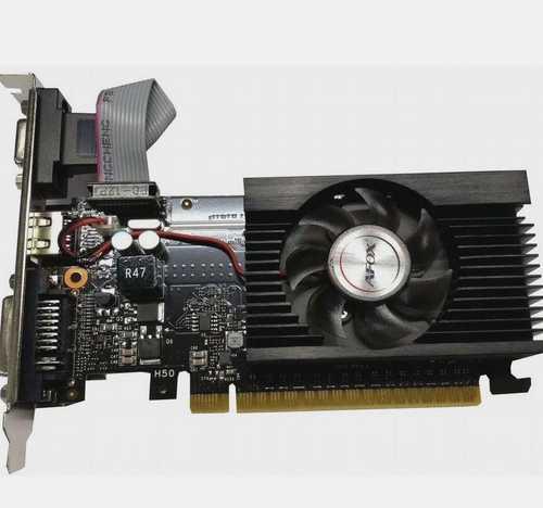 Видеокарта afox nvidia GeForce GT 710 AF710-1024D3L5 1гб gddr3, Ret AF710-1024D3L5