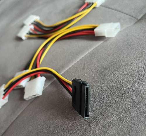 Переходник для блока питания Molex-2xsata