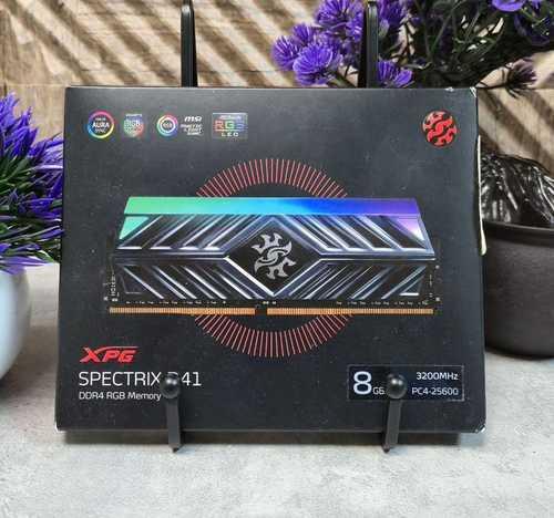 Оперативная память adata XPG spectrix D41 RGB 16 г