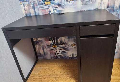 Письменный стол IKEA микке черный