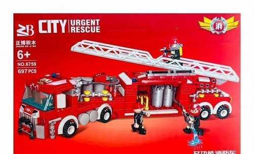 Лего "Многофункциональная пожарная машина"