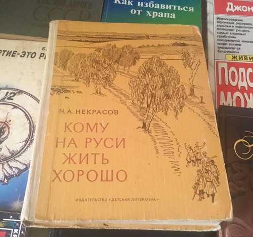 Книга Некрасов Кому на Руси жить хорошо