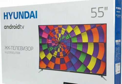 Телевизор Hyundai 55 (140см) SMART tv 4к новый