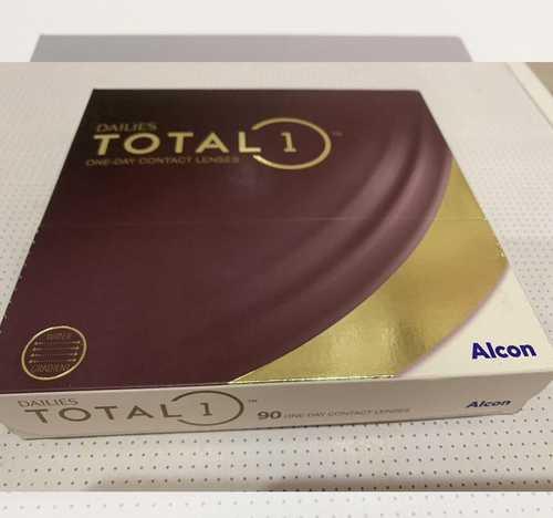 Линзы контактные Alcon total 1