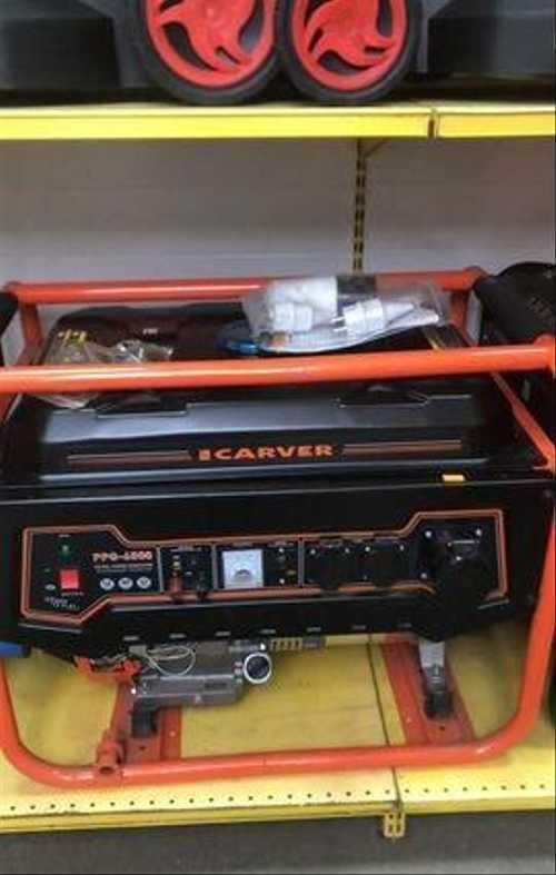 Бензогенератор carver PPG- 6500