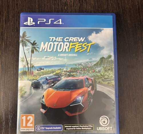 The crew motorfest ps4 диск