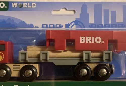 Brio 33657 Грузовик для перевозки брёвен с грузом