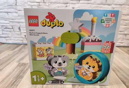 Lego 10977 duplo мой первый щенок и котенок