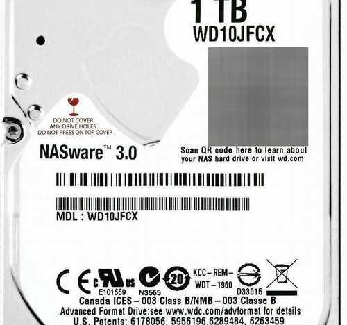 Жесткий диск Western Digital WD10jfcx 1Tb sataiii