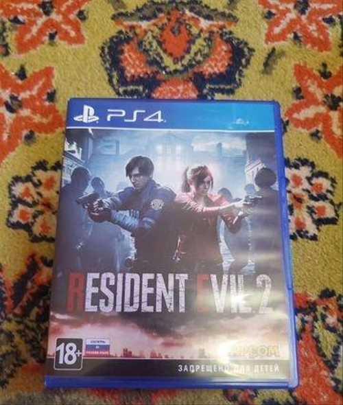 Игра ps4 resident evil 2