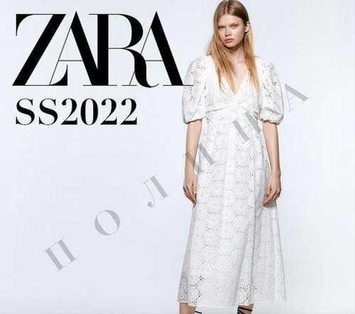 Платье Zara 2022 хлопок