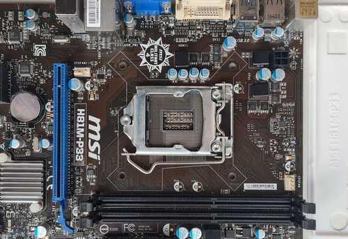 MSI H81M-P33 socket LGA1150