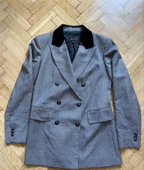 Massimo Dutti двубортный пиджак