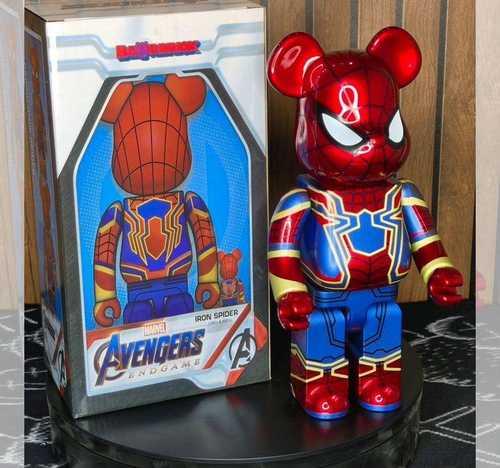 BearBrick Medicom Spider Man