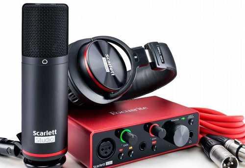 Портастудия focusrite Scarlett Solo Studio 3rd Gen