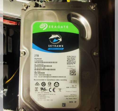 Жесткий диск Seagate SkyHawk 2 тб 3.5